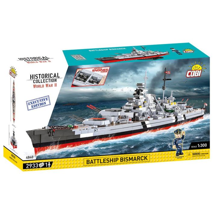 Battleship Bismarck - Executive Edition (COBI-4840) \ Executive Edition \ Cobi.eu